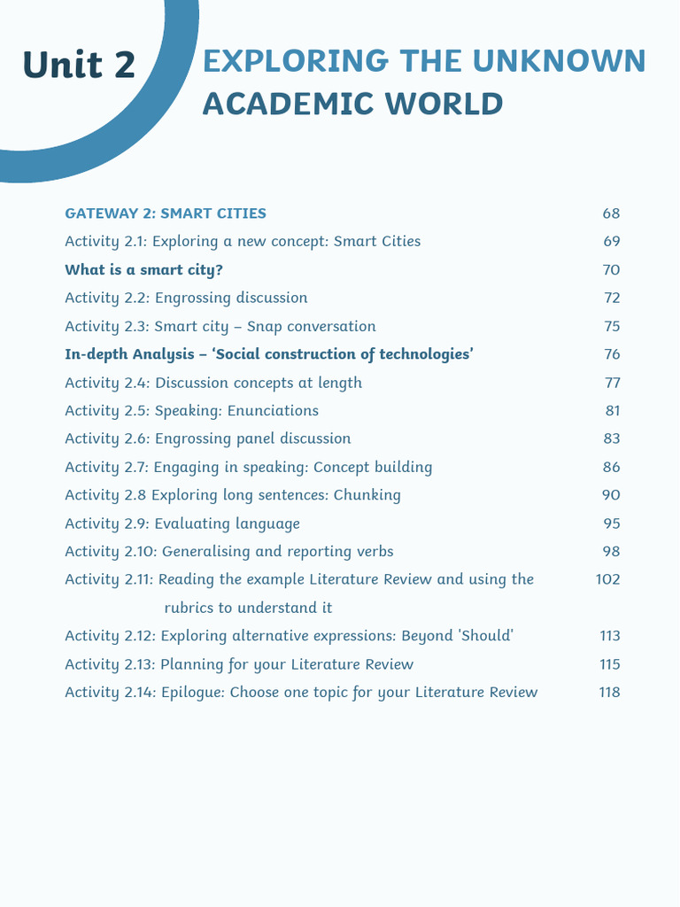 1 - Textbook - Unit 2 - Students' Book (UEII AY2023-24) | PDF ...