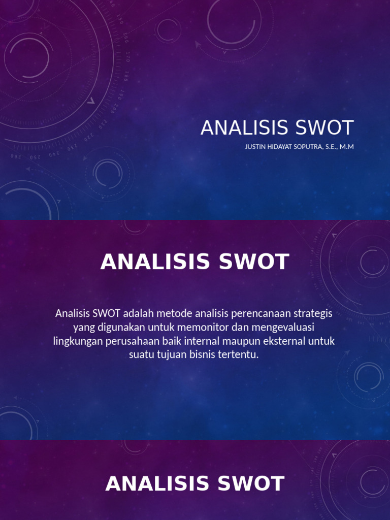 Analisis Swot | PDF