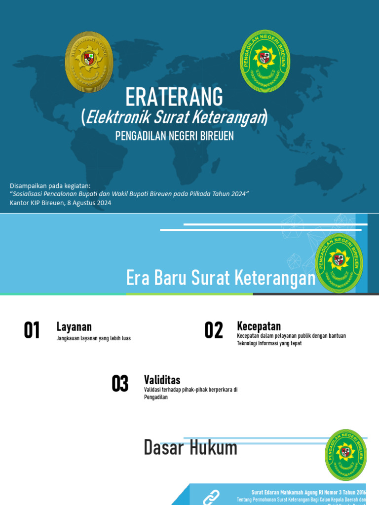 Sosialisasi-Eraterang 2024 | PDF | Hukum