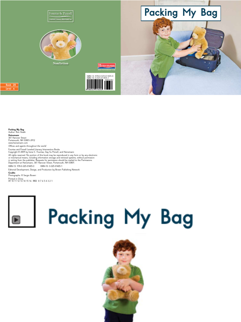 28 Packing My Bag | PDF