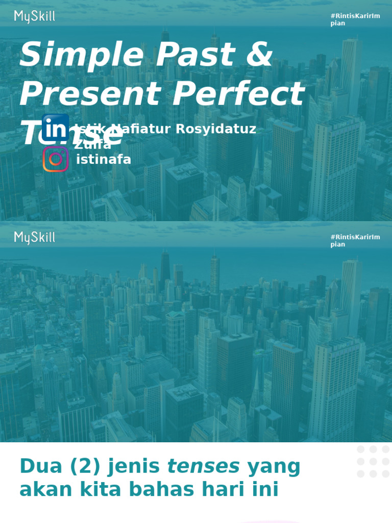 Simple Past vs Present Perfect Tense | PDF | Adjective | Verb