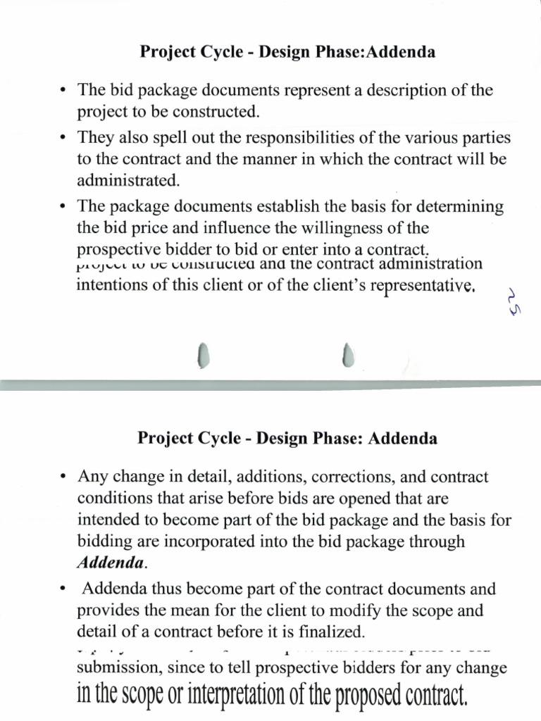 Construction Management 3 Lectures | PDF