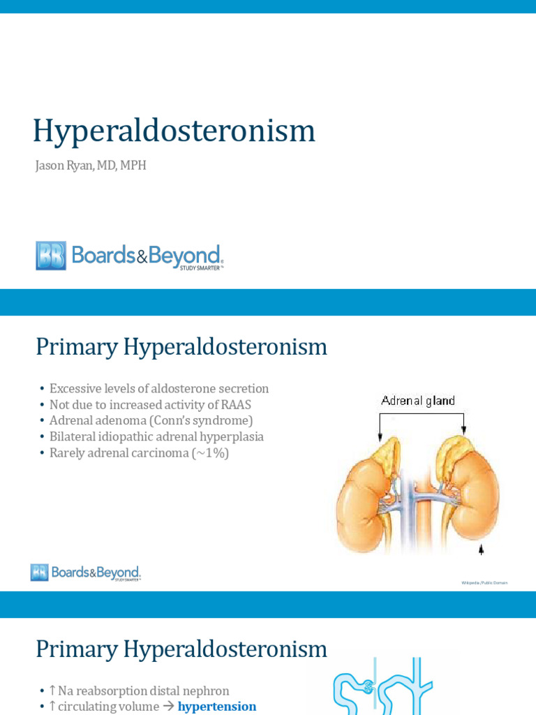 Hyperaldosteronism atf | PDF | Endocrine System | Medical Specialties