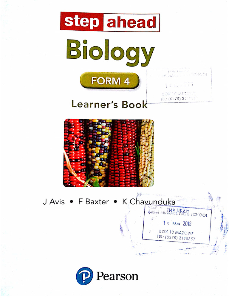 Step Ahead Biology Book 4 | PDF