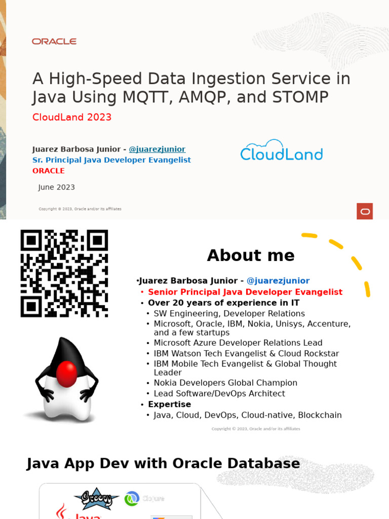 CloudLand-A High-Speed Data Ingestion Service in Java Using MQTT, AMQP, and STOMP | PDF | Java ...