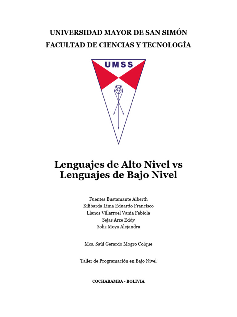 Comparativa de Lenguajes de Programación | PDF | Lenguaje de programación | Programación de ...