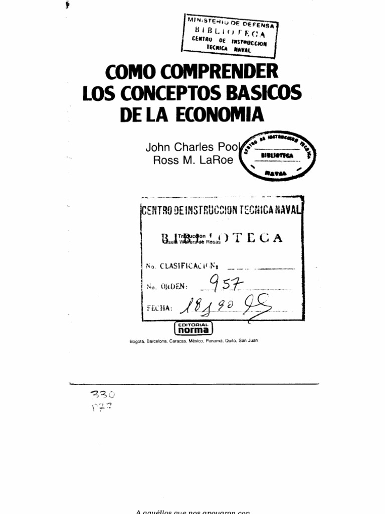 Como Comprender Los Conceptos Basicos de La Economia.page001 | PDF Como Comprender Los Conceptos Basicos de La Economia.page001 | PDF