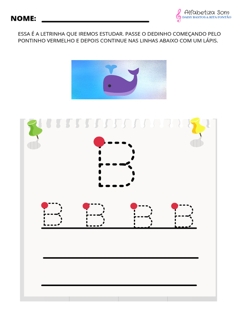 Consciencia Fonológica Letra B | PDF | Linguística