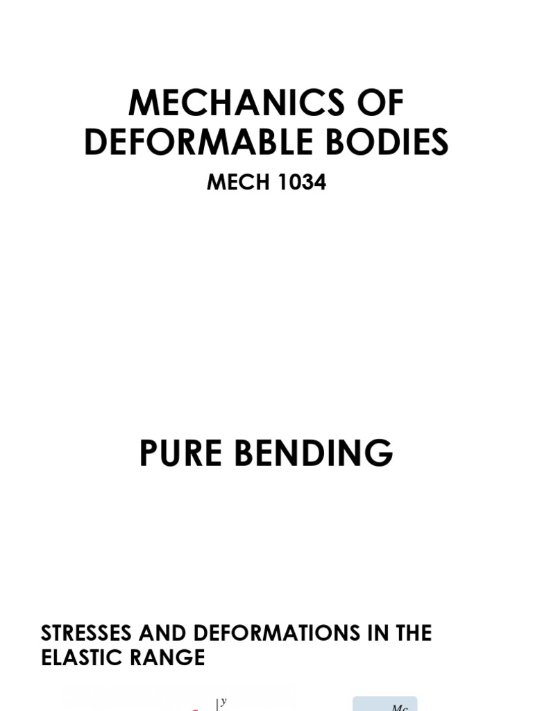 Module 4 | PDF | Bending | Stress (Mechanics)