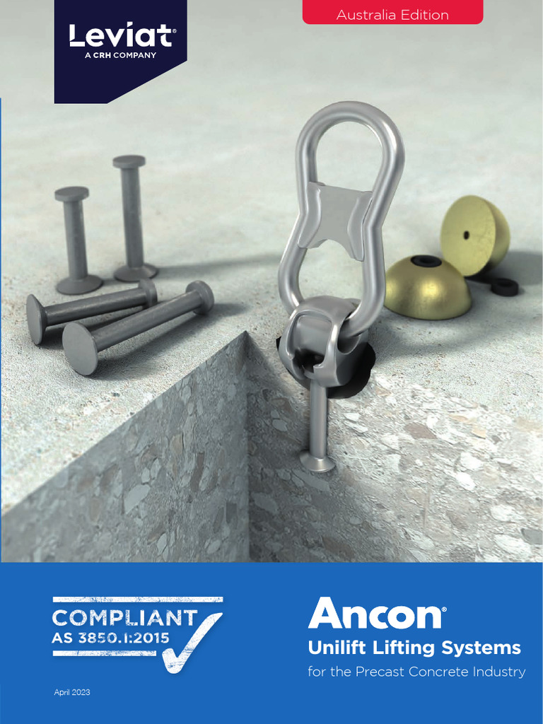 Ancon_Unilift_Lifting_Systems | PDF | Concrete | Precast Concrete