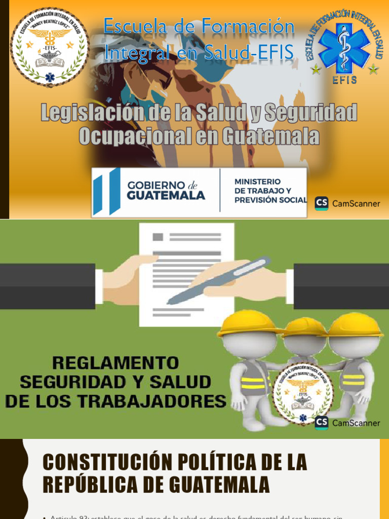 Legistacion 1.1 | PDF | Seguridad y salud ocupacional | Factores ...