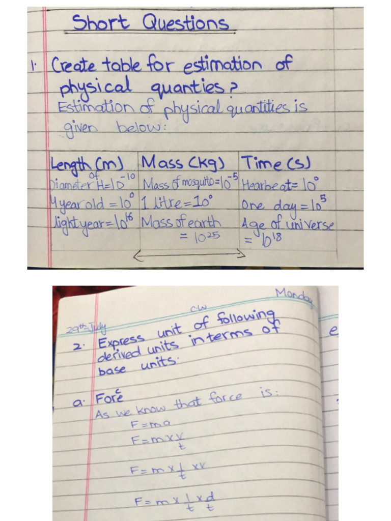 Chapter 1 Short Questions | PDF