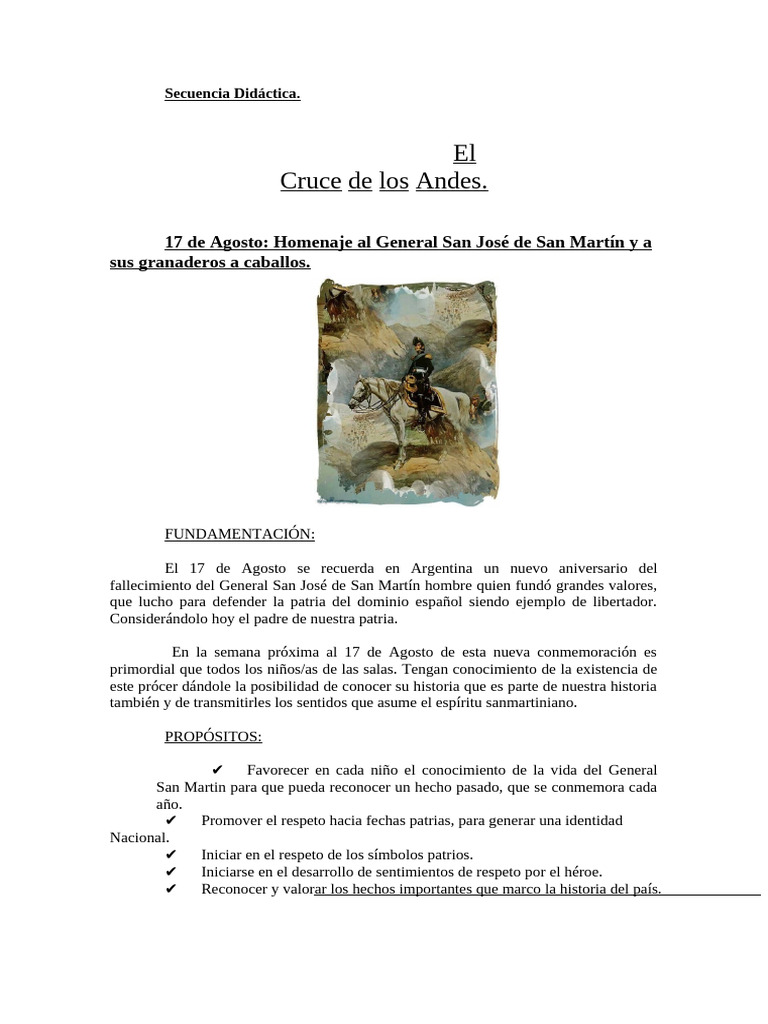 San Martín: Héroe y Padre de la Patria | PDF