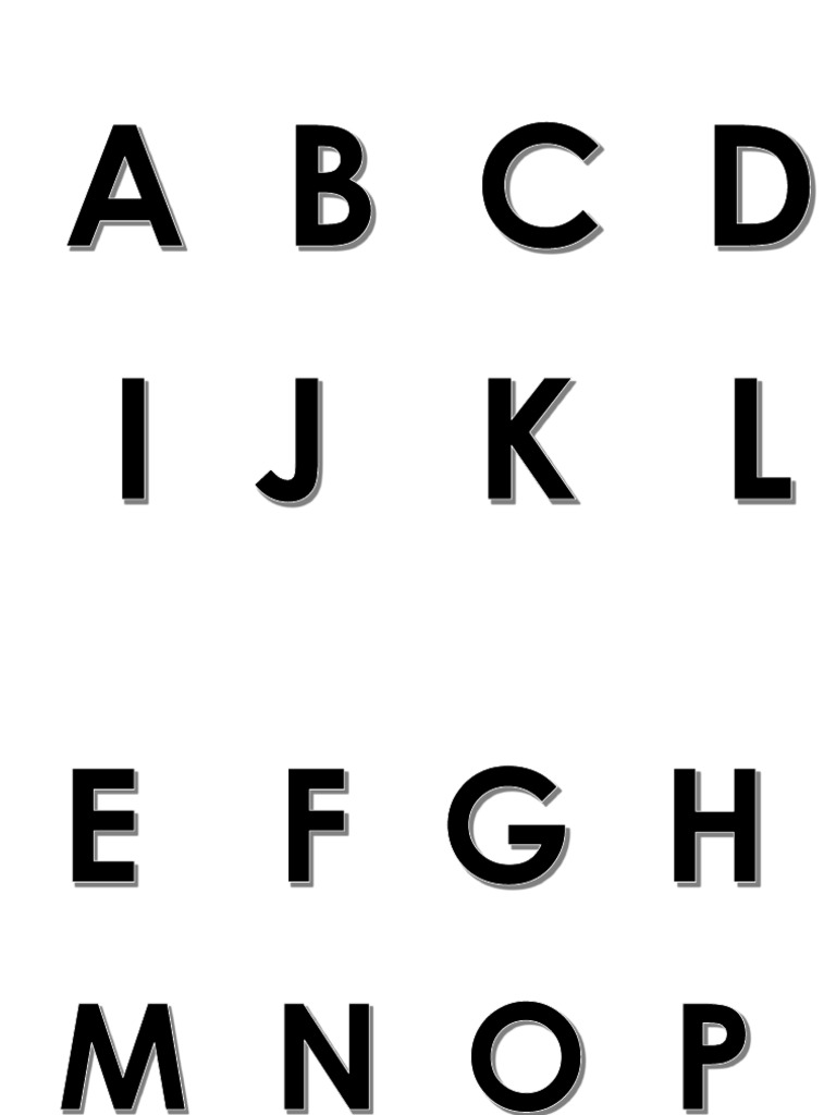 Alphabets | PDF