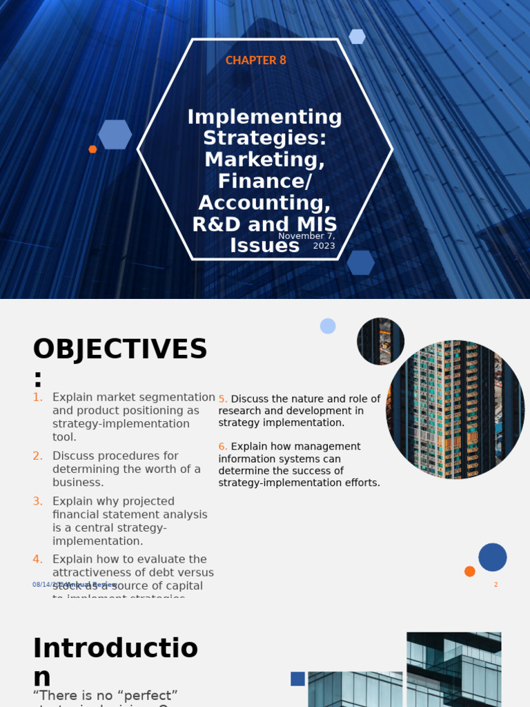 Strategic Reporting Chapter8 | PDF | Market Segmentation | Stocks