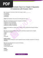Class 6 Mindful Eating Worksheet | PDF | Foods | Vitamin