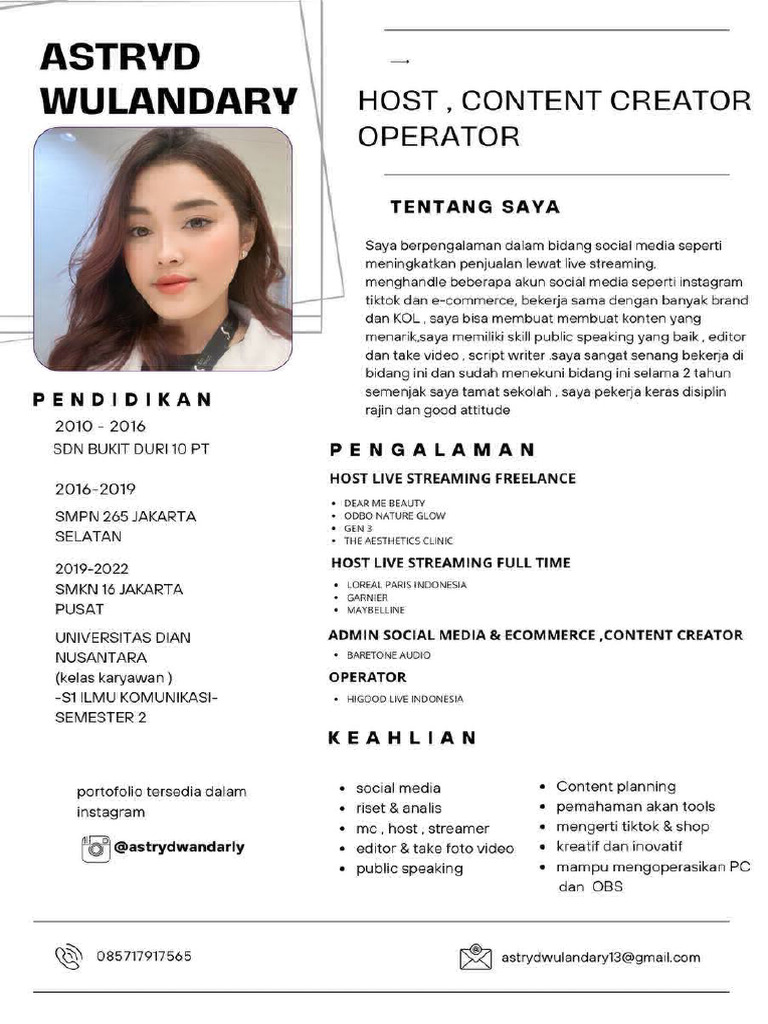 cv revisi | PDF