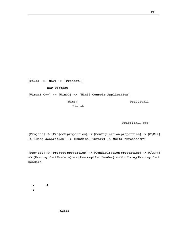 Practical Exercise 1 | PDF | C++ | Computer Program