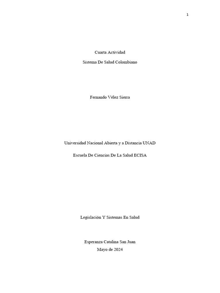 Cuarta Actividad Fernando Vélez Sierra | PDF
