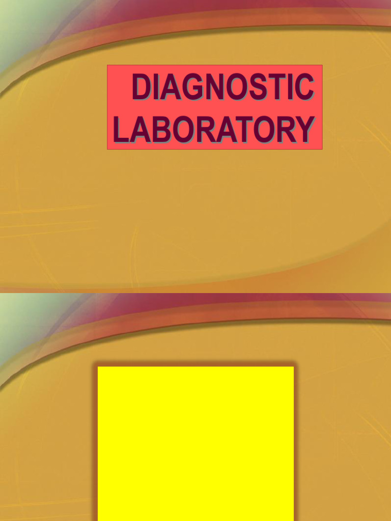8 - Diagnostic-Laboratory | PDF | Assay | Polymerase Chain Reaction