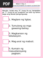 Makabansa Q3 Week1 | PDF