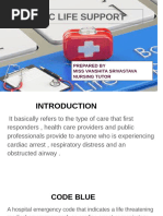 Code Blue Team - Description of Function For Team Members-1 | PDF ...