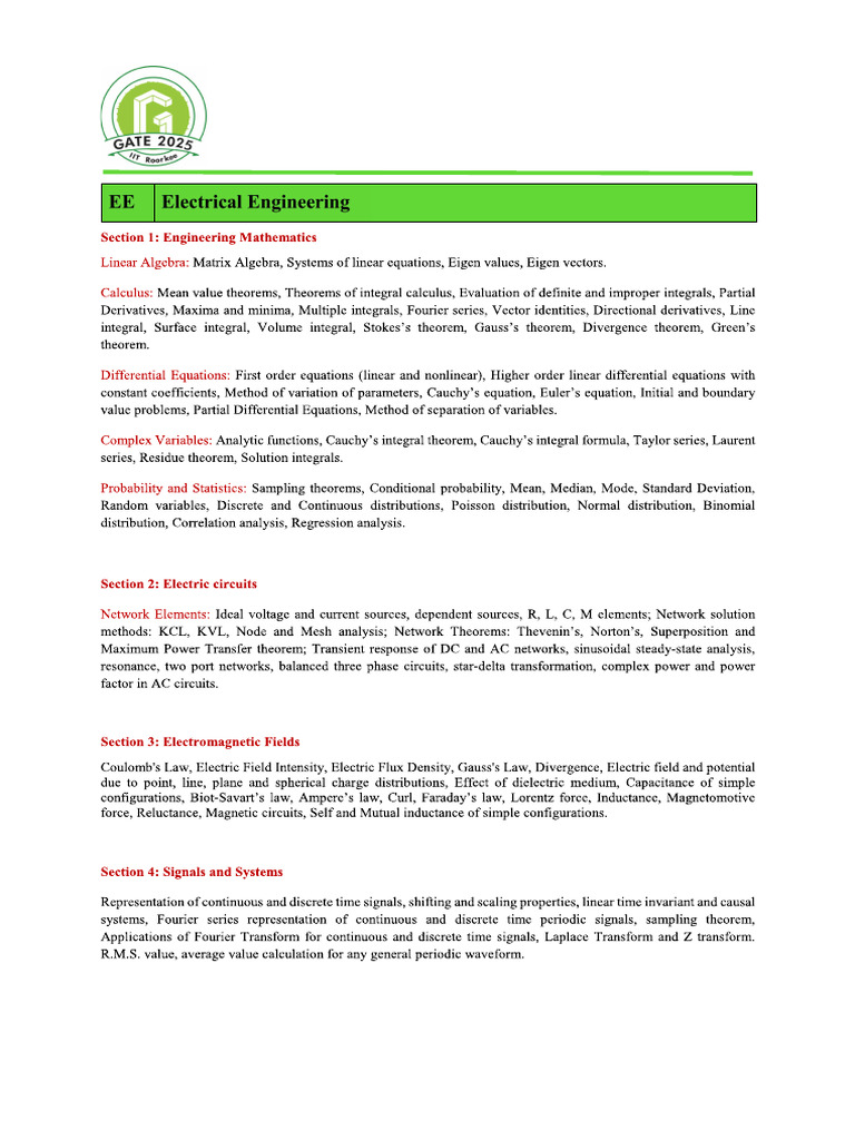 Ee 2025 | PDF