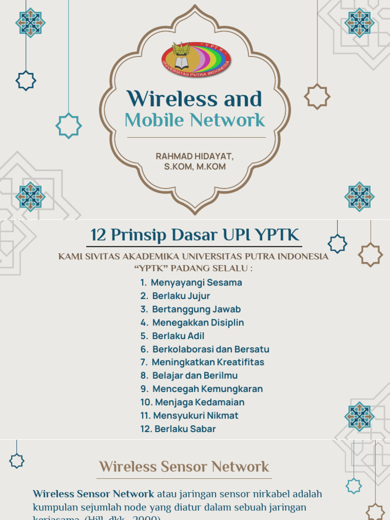 Konsep WSN (Wireless Sensor Network) | PDF | Komputer