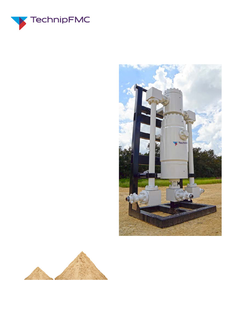 Wellhead Desander - Datasheet - 02.19 | PDF | Sand