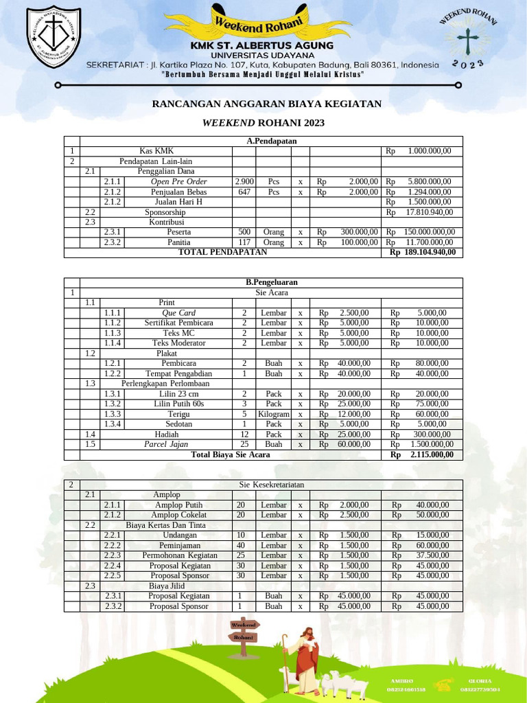 Rab Proposal WR 2023 | PDF