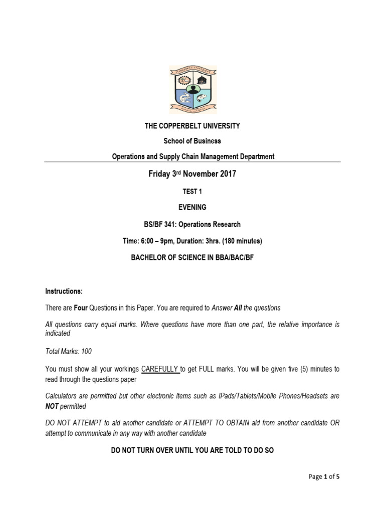 BS 341 Test 1 - 2017 | PDF | Circumcision | Sexually Transmitted Infection