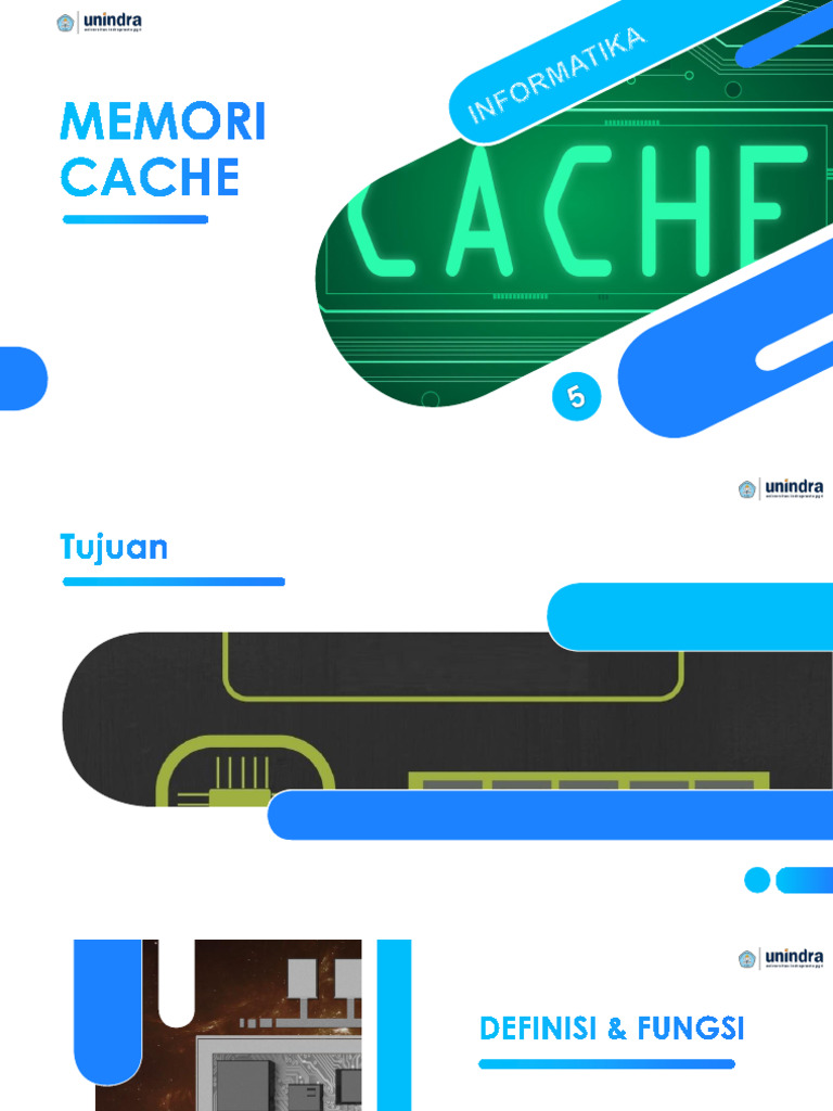 Memori Cache Arsitektur Dan Organisasi Komputer | PDF