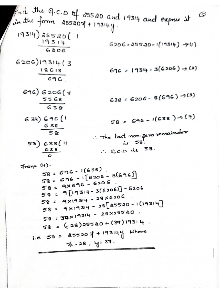 Modular Arithmatic Pdf