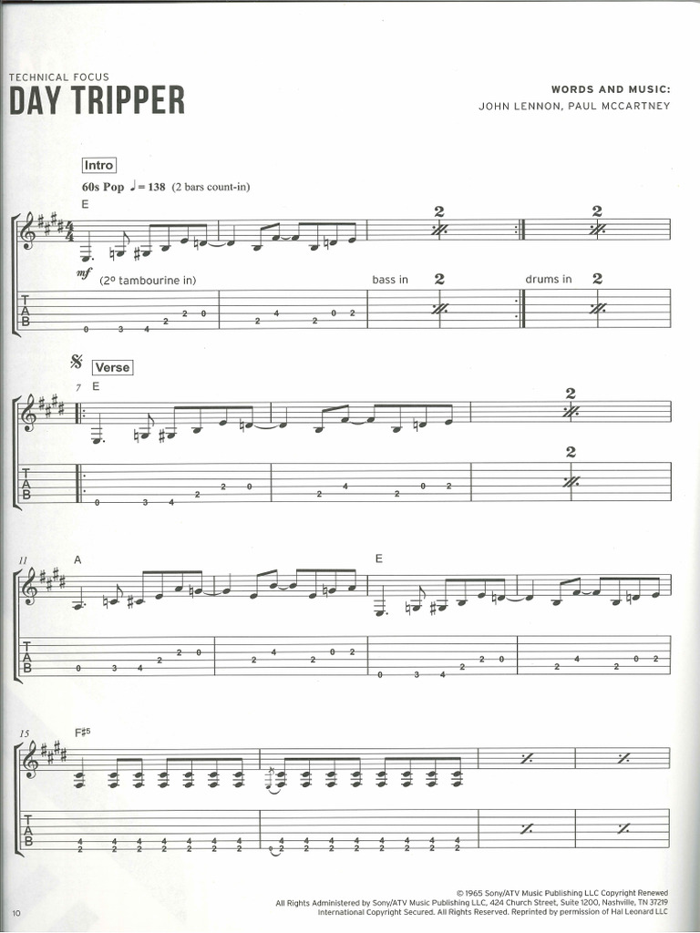 DayTripper SmellsLikeTeenSpirit | PDF