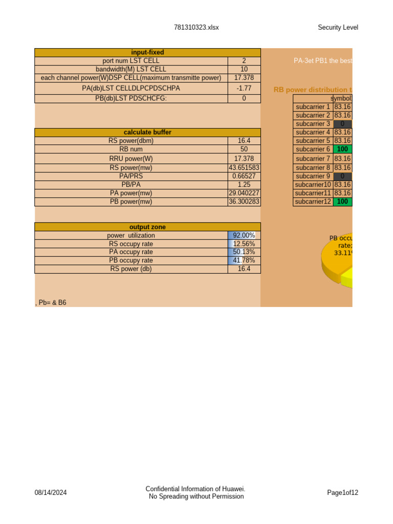 PDSCH-Power-Configuration-Tool-V1-4 | PDF | Information And Communications Technology | Computer ...