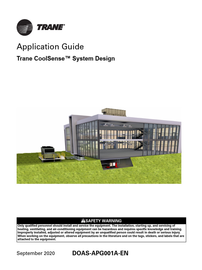 CoolSense System Design Manual (Trane) | PDF | Ventilation ...