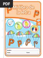 Cuadernito Lectoescritura Conozco La Letra P | PDF