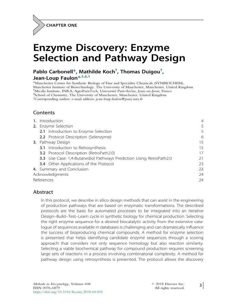 Enzyme Discovery | PDF | Enzyme | Sequence Alignment