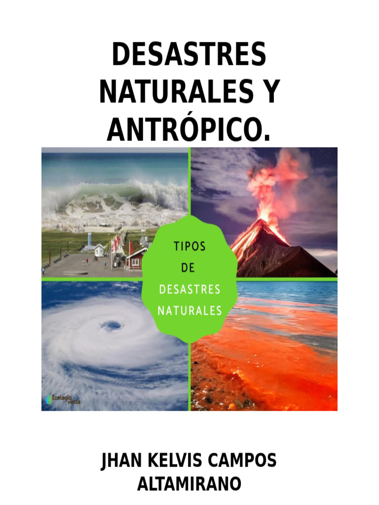 Desastres Naturales y Antrópico | PDF