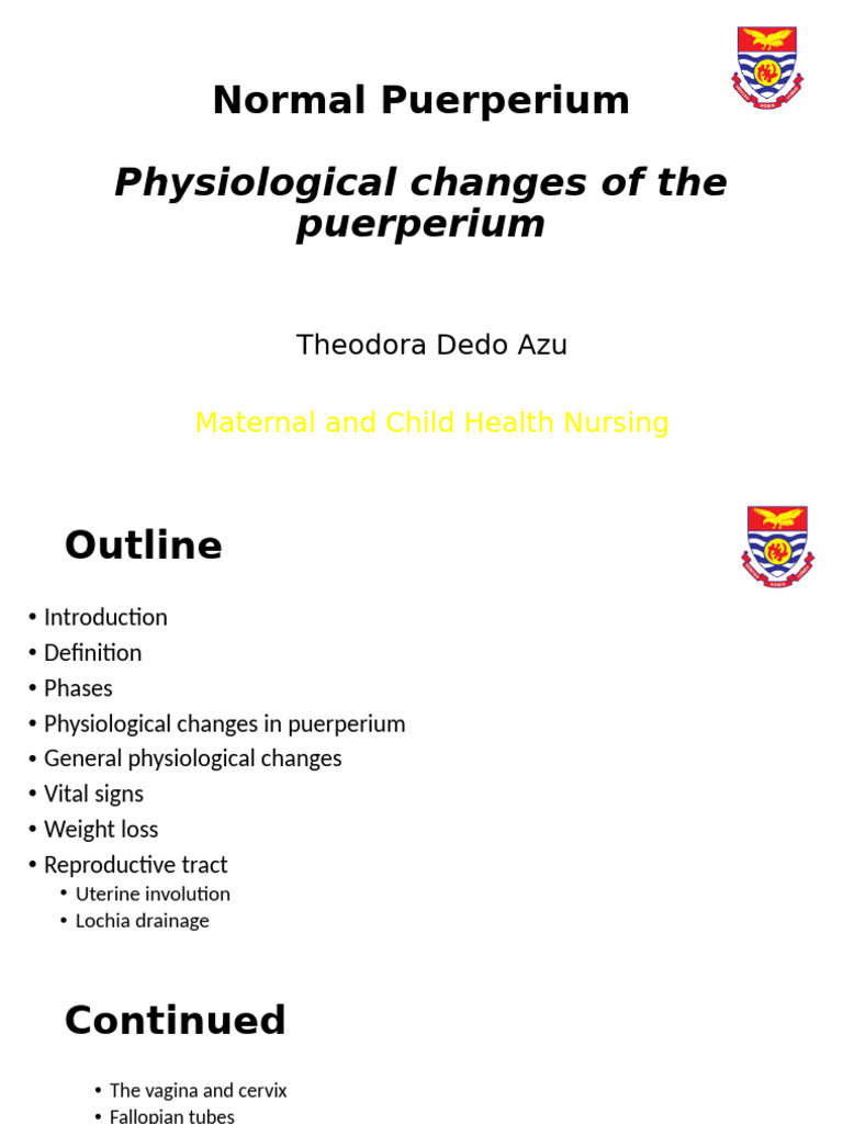 Edited Physical and Physiological Changes in Puerperium 22032023.TdaB ...