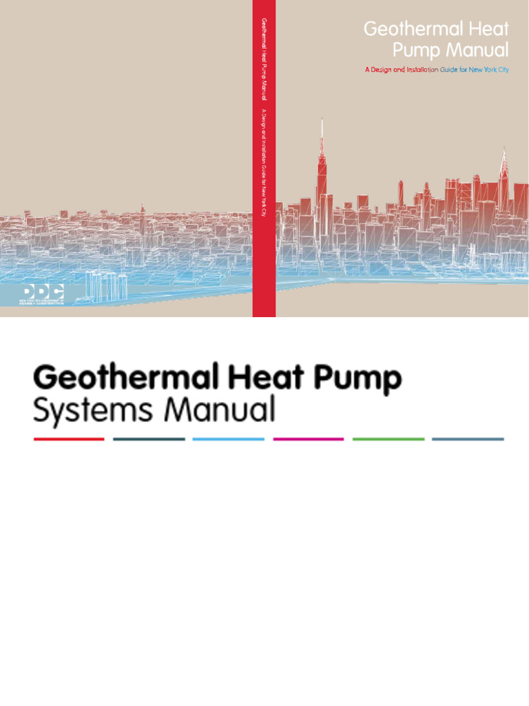 Geothermal Heat Pump Manual | PDF | Building Technology | Engineering