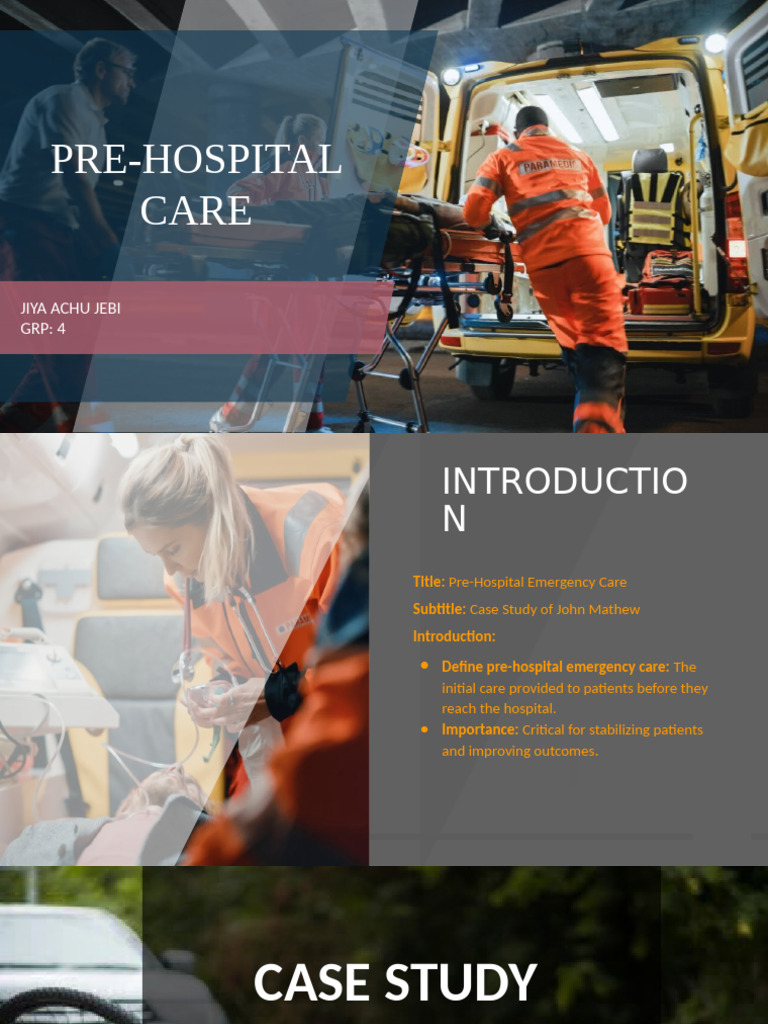 Pre-Hospital Care | PDF | Emergency Medical Services | Coma