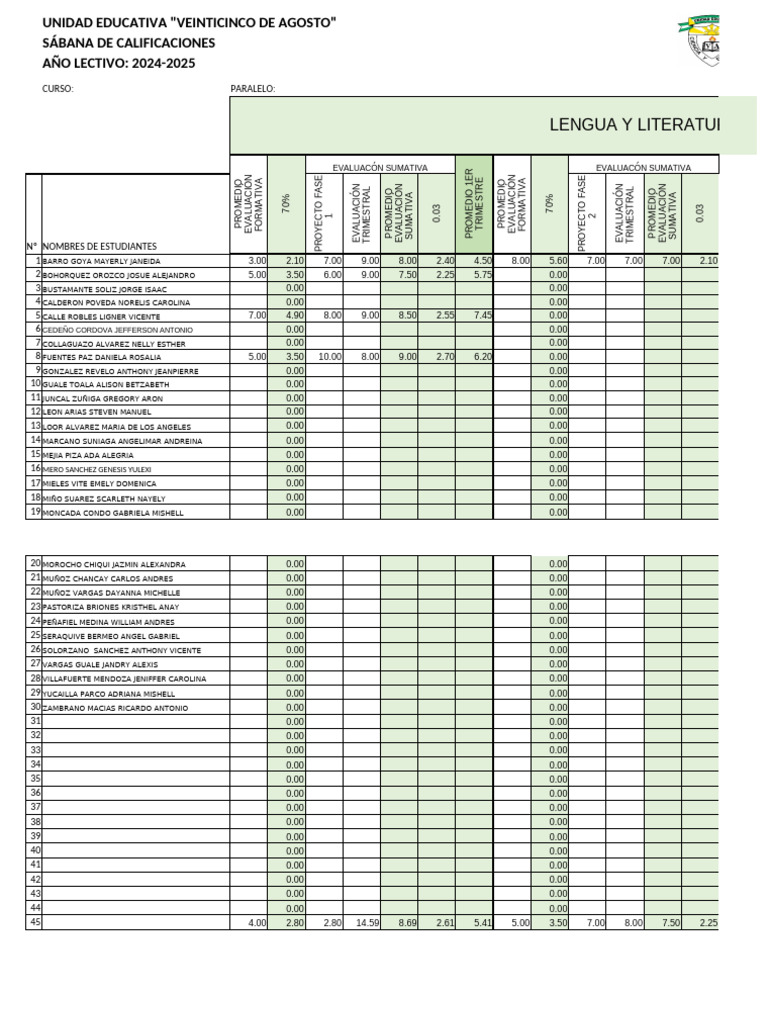 LIBRETA 2024 2DO BGU B | PDF