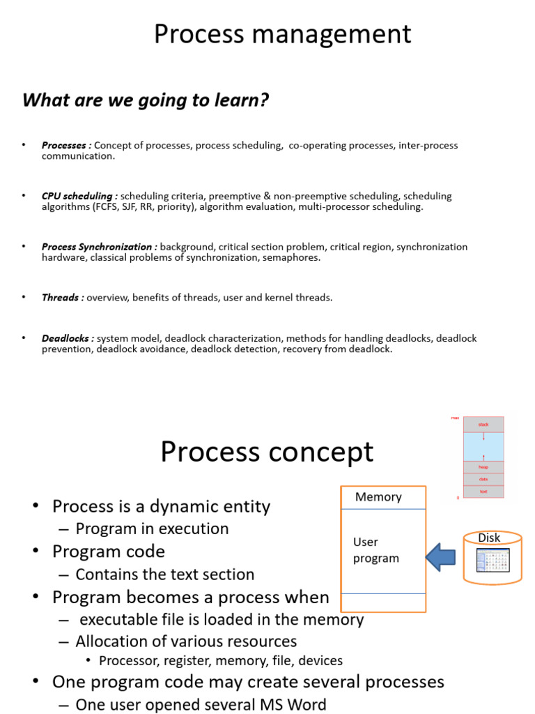 Process | PDF | Process (Computing) | Scheduling (Computing)