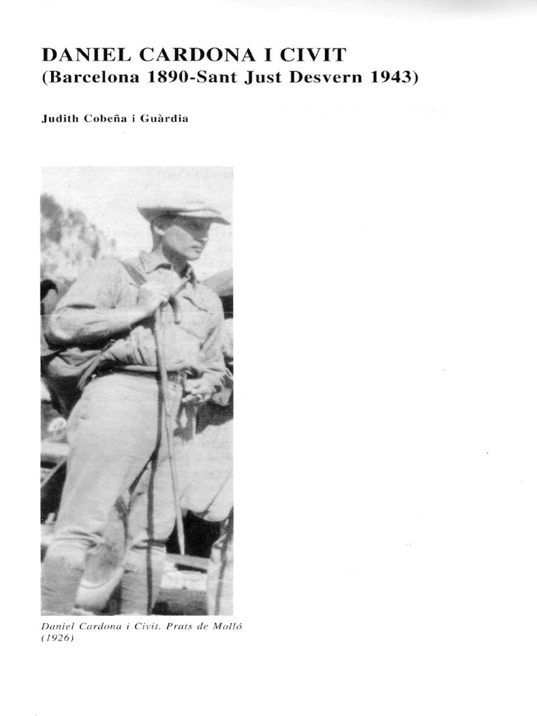 Daniel Cardona I Civit | PDF