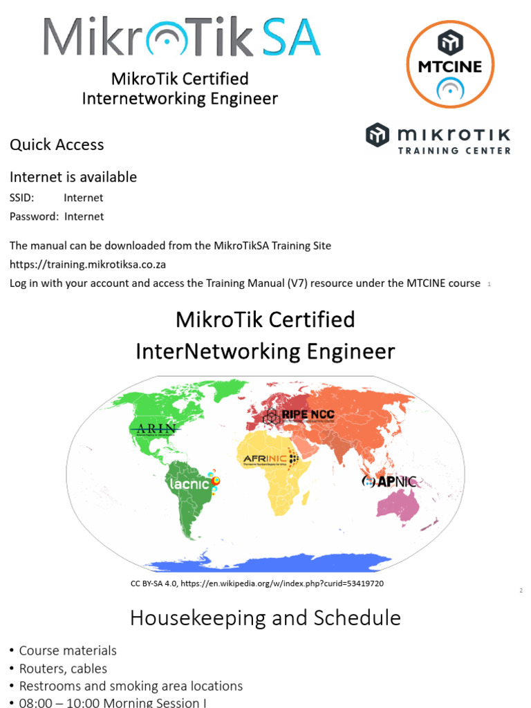 Mikrotik Routeros Mtcine - v7 | PDF | Ip Address | I Pv6