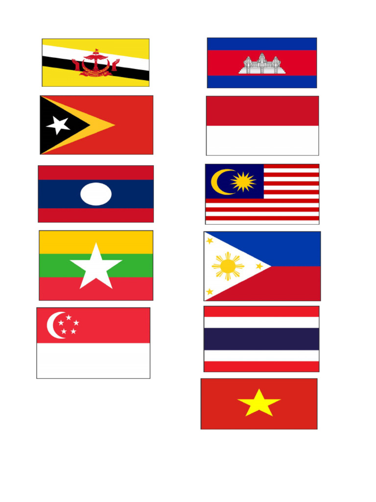 Southeast Asian Flags | PDF
