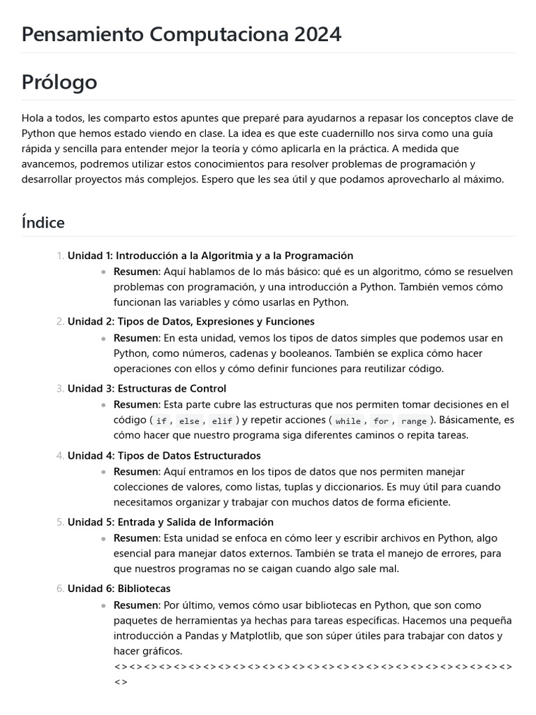 Pensamiento Computaciona 2024 Pdf Python Lenguaje De Programación 2006