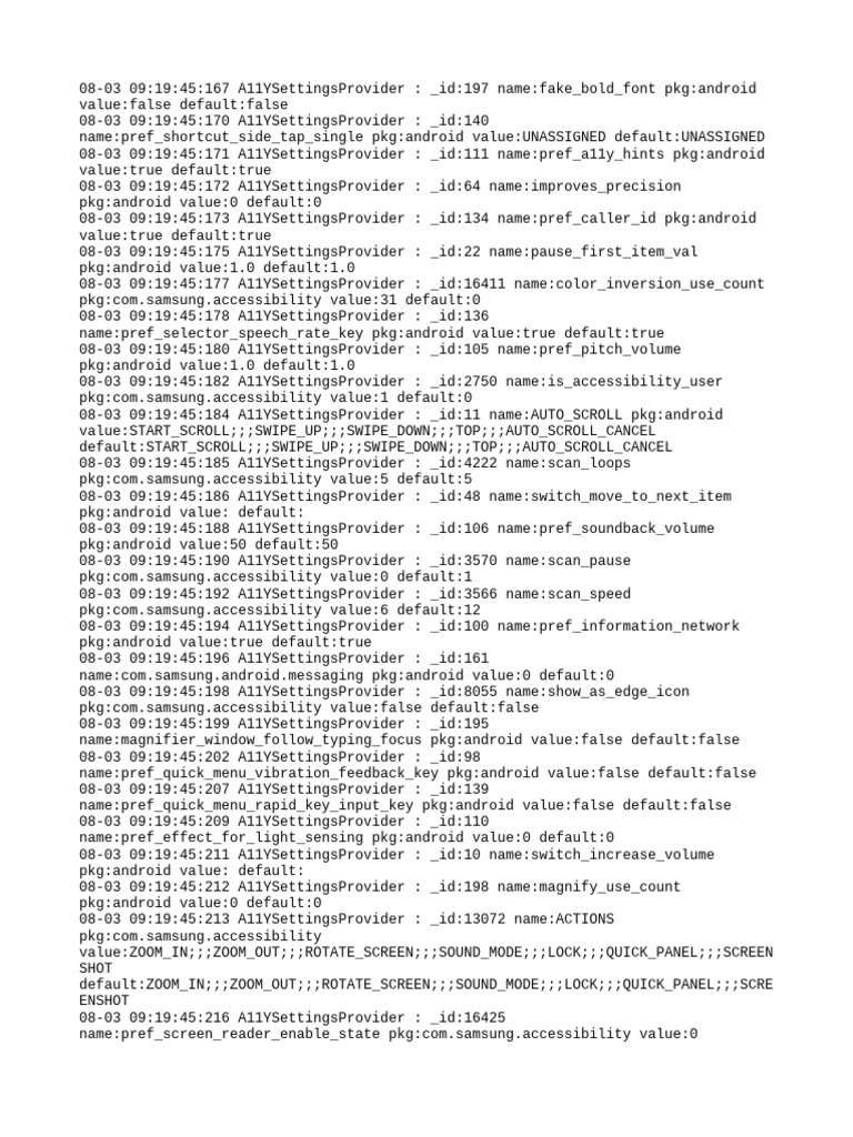 A11yprovider Log | PDF | Software | Information Retrieval Organizations