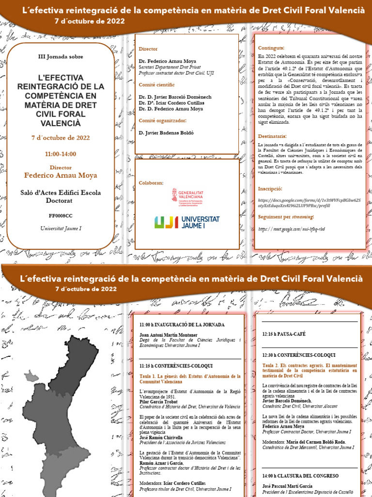 1 - Triptic-Model - Federico-Jornada-2022 - Definitiu | PDF